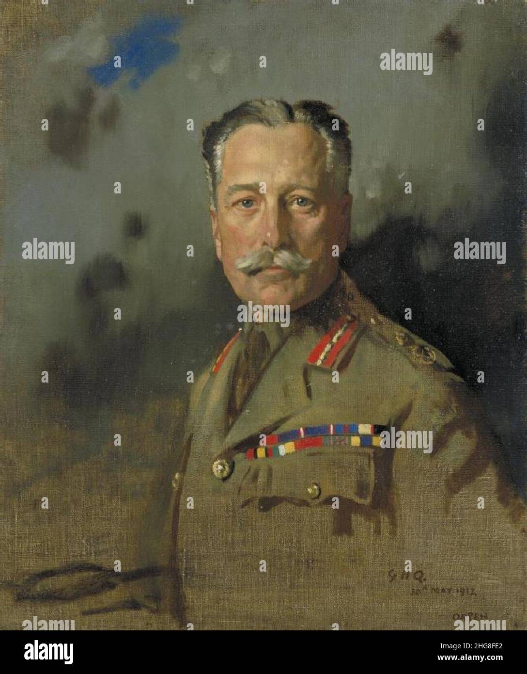 Sir Douglas Haig portrait Stock Photo - Alamy