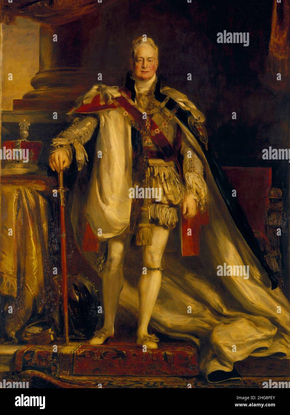 William iv by sir david wilkie hi-res stock photography and images - Alamy