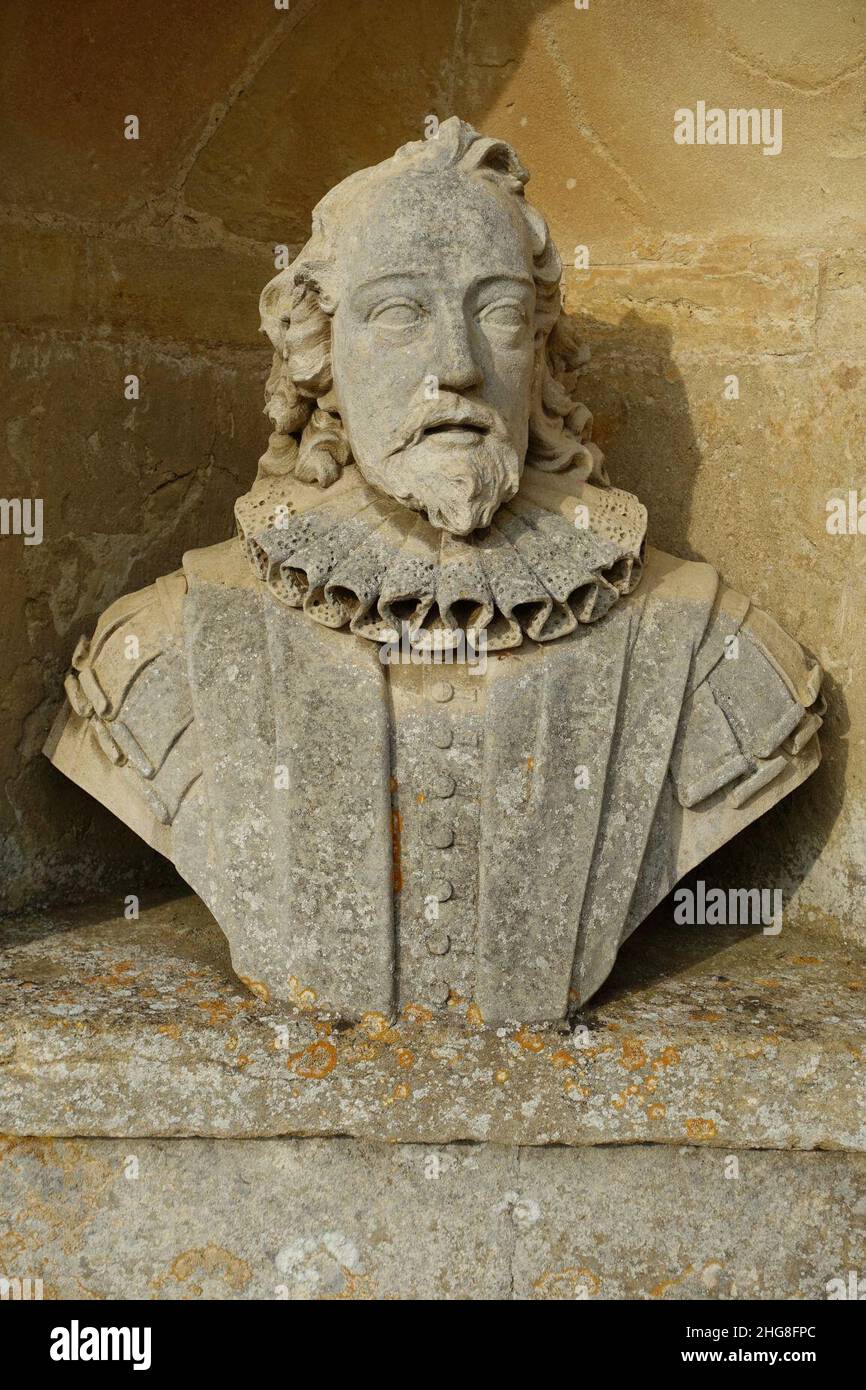 Sir Francis Bacon Lord Verulam - Temple of British Worthies, Stowe ...