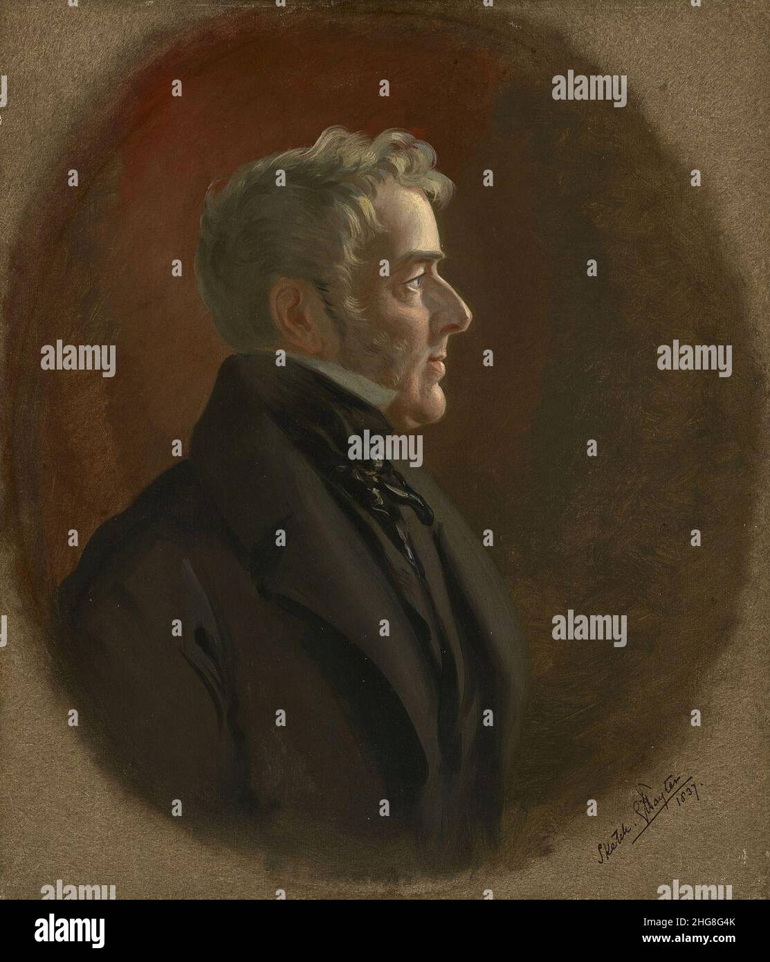 Sir George Hayter (1792-1871) - William Lamb, 2nd Viscount Melbourne ...