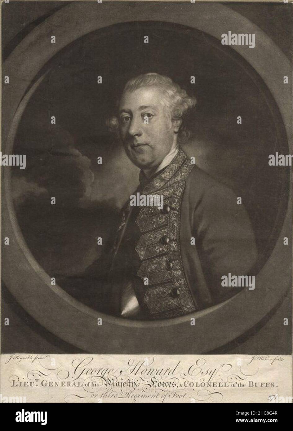 Sir George Howard Stock Photo - Alamy