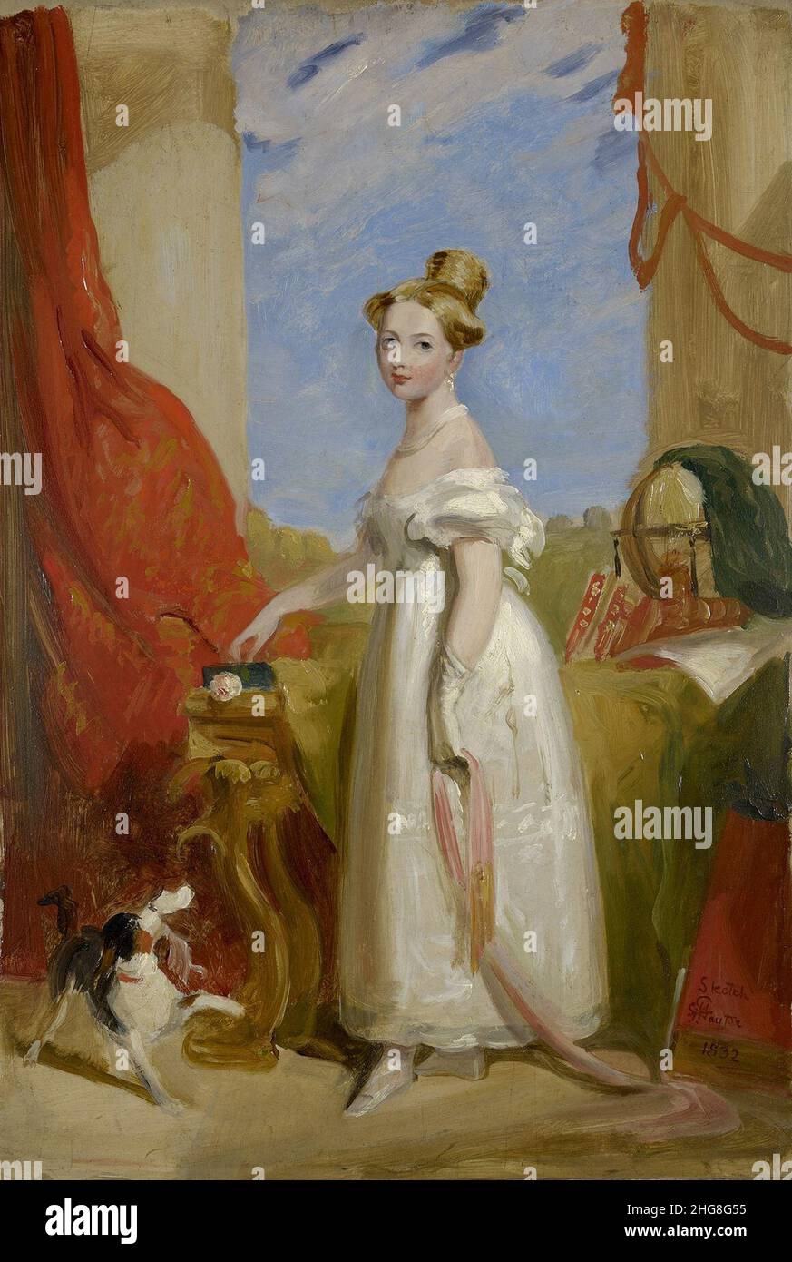 Sir George Hayter (1792-1871) - Queen Victoria (1819-1901) when ...