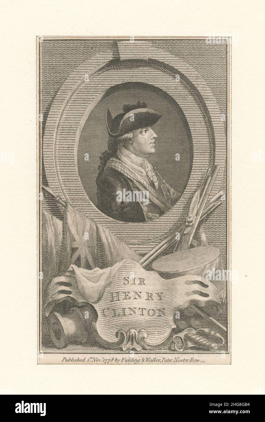 Sir Henry Clinton Stock Photo - Alamy