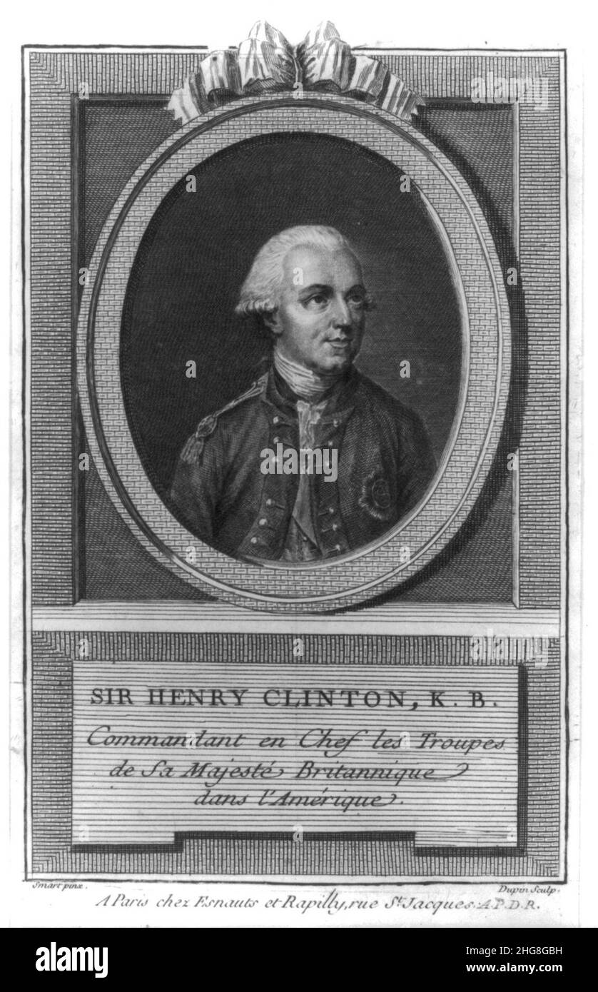 Sir henry clinton Stock Photo - Alamy