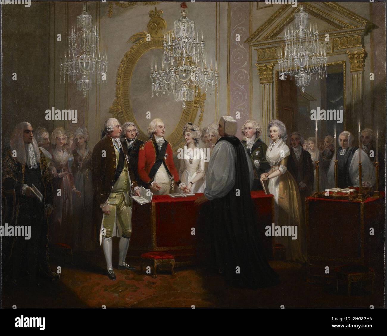 Sir Henry Singleton - The Marriage of the Duke and Duchess of York ...