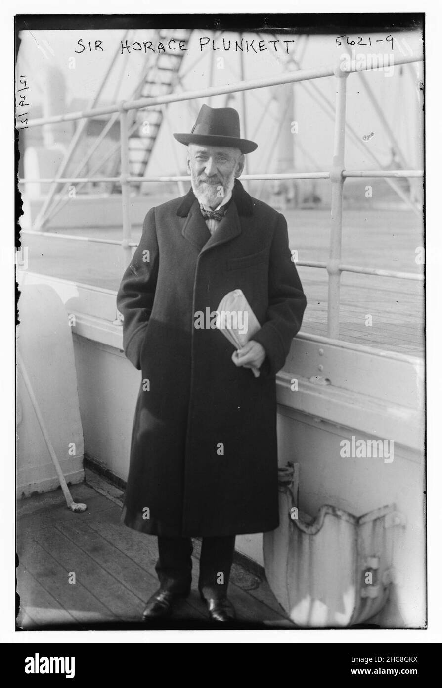 Sir Horace Plunkett Stock Photo - Alamy