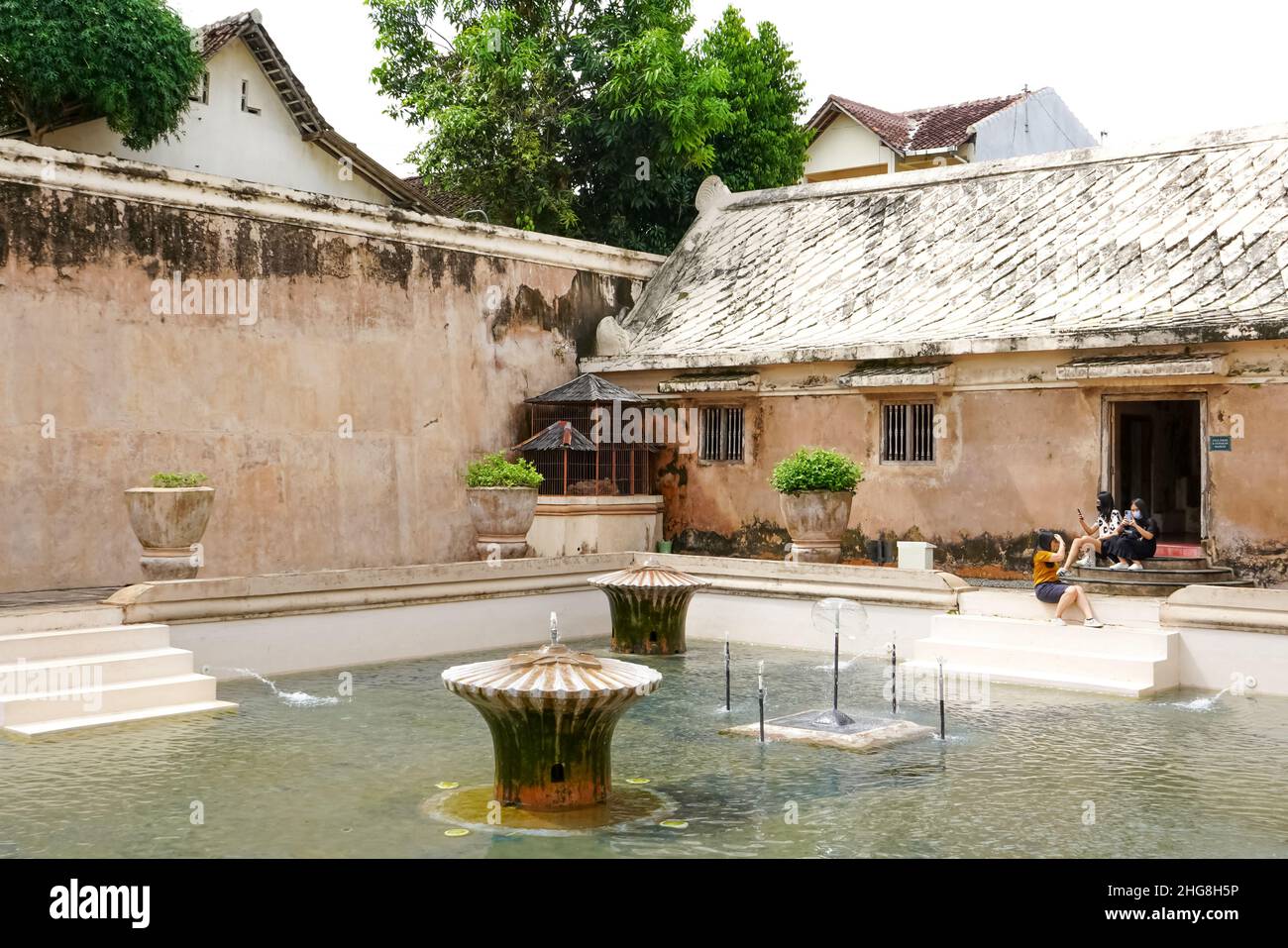 Taman Sari Water Castle, also known as Taman Sari, is the site of a ...