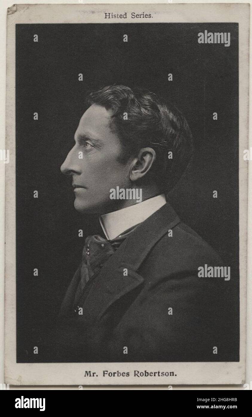 Sir Johnston Forbes-Robertson Stock Photo - Alamy