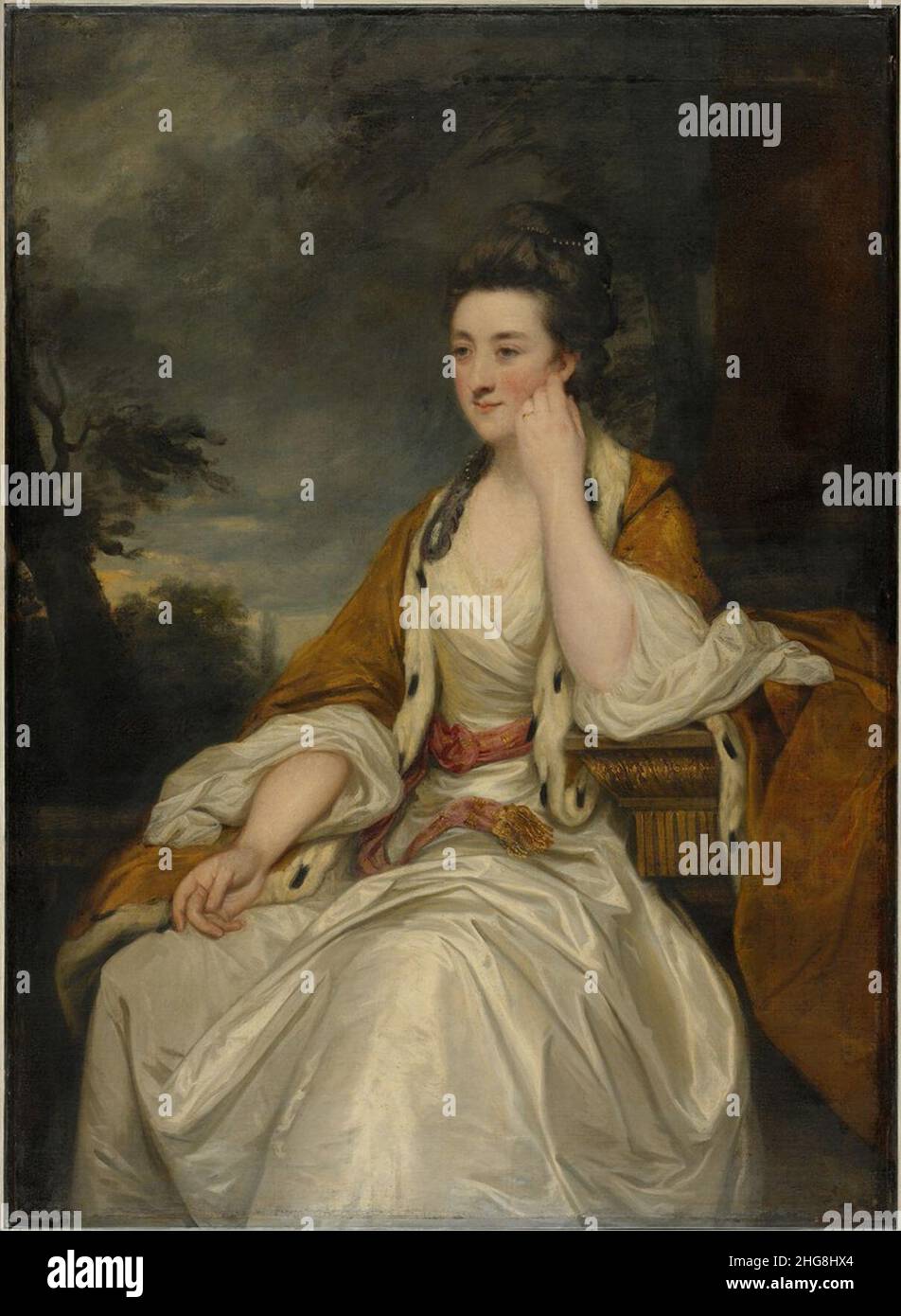 Sir Joshua Reynolds - Lady Louisa Conolly Stock Photo - Alamy