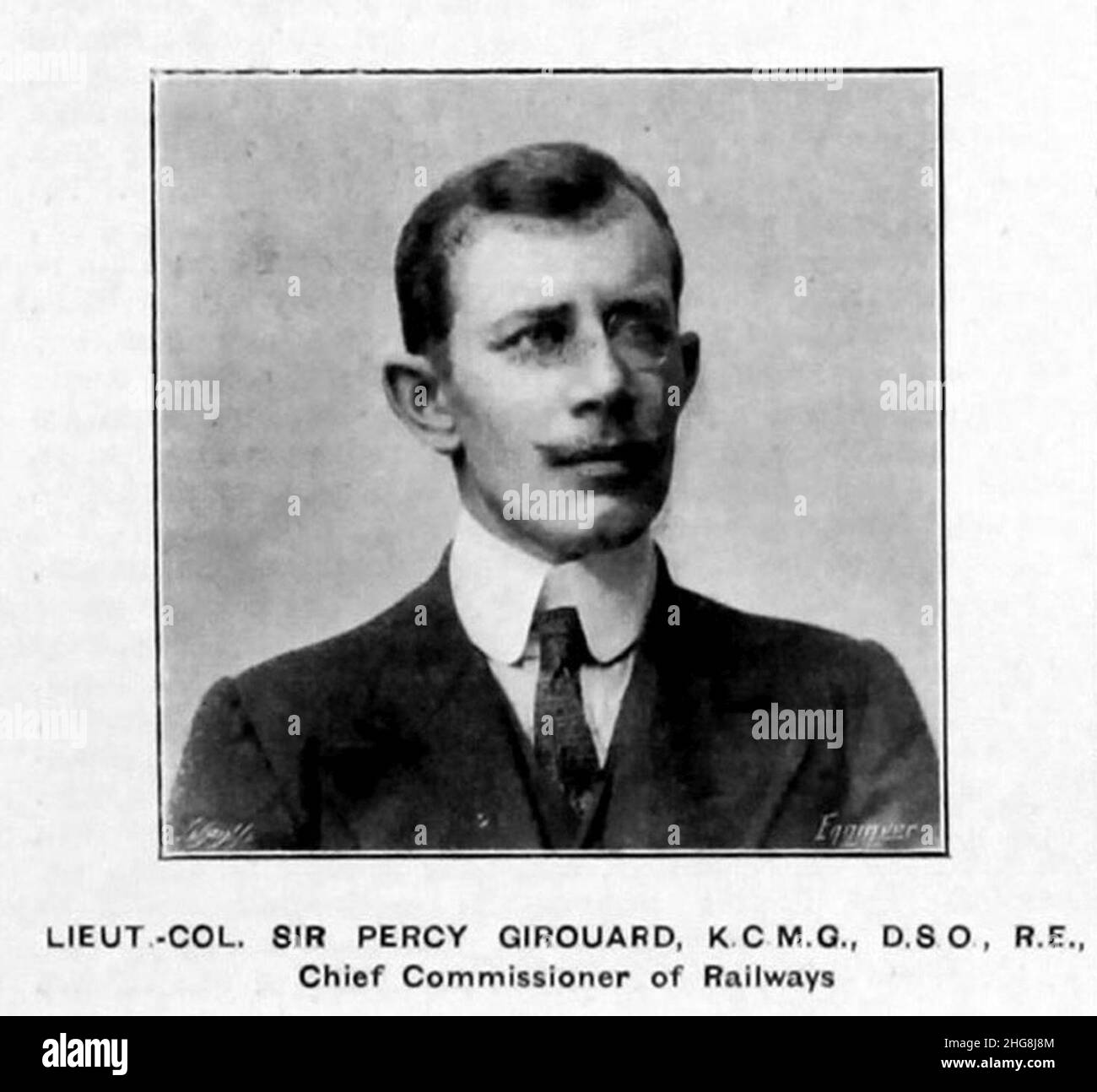 Sir Percy Girouard 1903 Stock Photo - Alamy