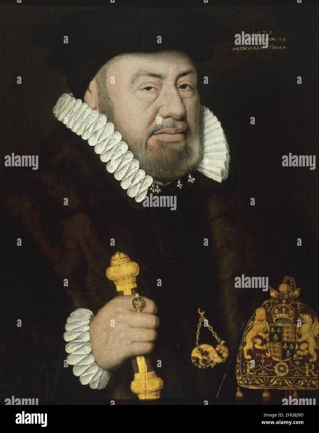 Sir Nicholas Bacon Stock Photo - Alamy