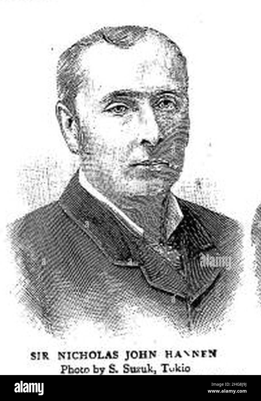 Sir Nicholas Hannen Stock Photo - Alamy