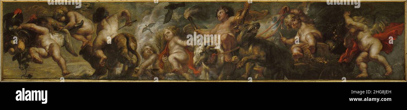 Sir Peter Paul Rubens (1577-1640) and studio - Procession of Cherubs ...