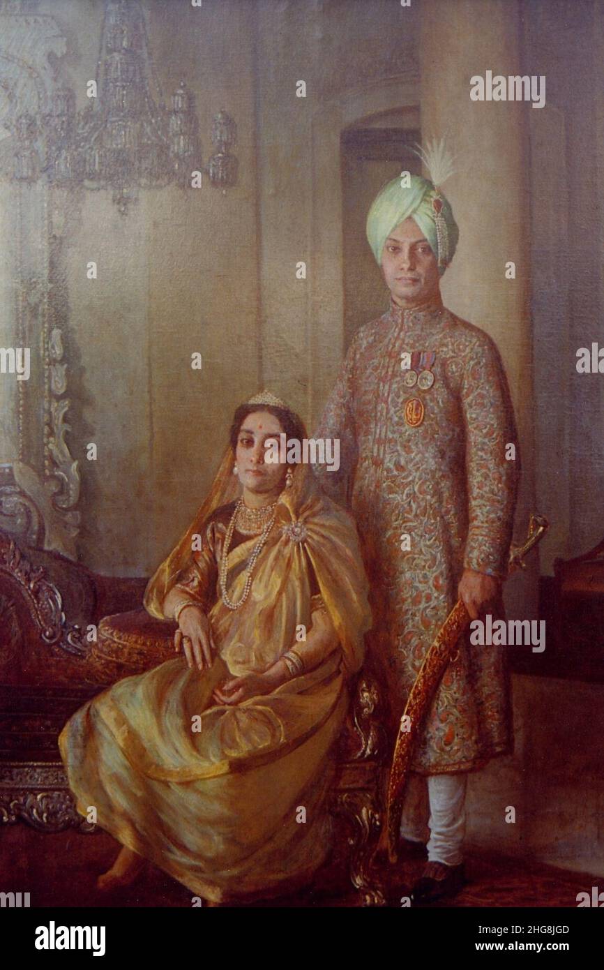 Sir Prodyot Coomar Tagore by G.P. Jacomb-Hood, 1927 Stock Photo - Alamy