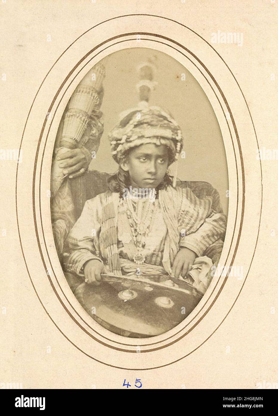 Sir Sadiq Muhammad Khan, Nawab of Bahawalpur - 1870 Stock Photo - Alamy