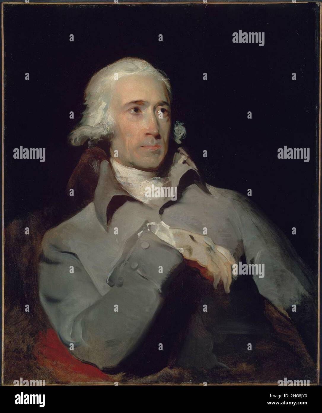 Sir Thomas Lawrence - William Lock of Norbury (1732–1810 Stock Photo ...