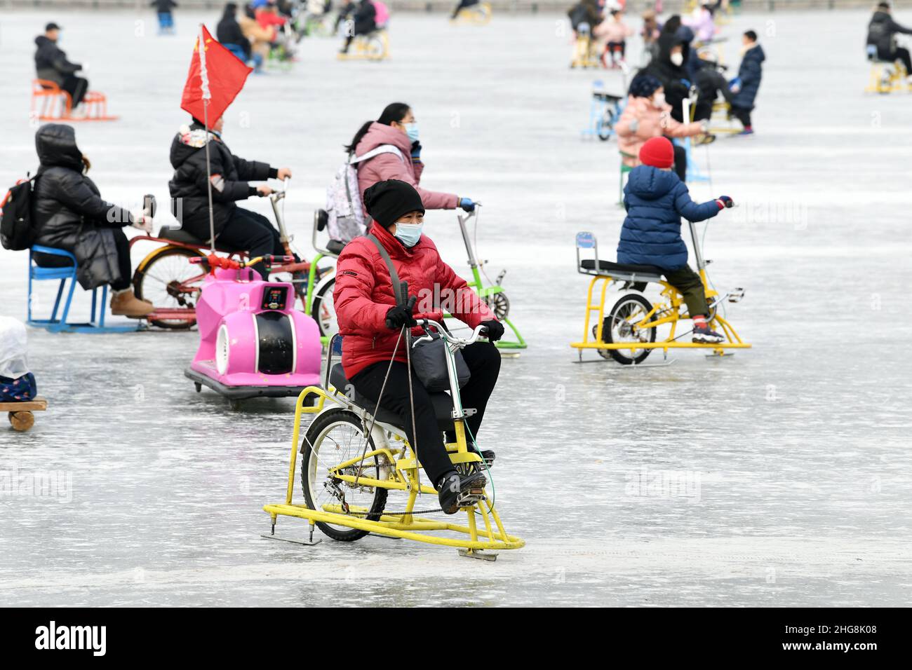 Beijing, Beijing, China. 19th Jan, 2022. On January 19, 2022, citizens ...