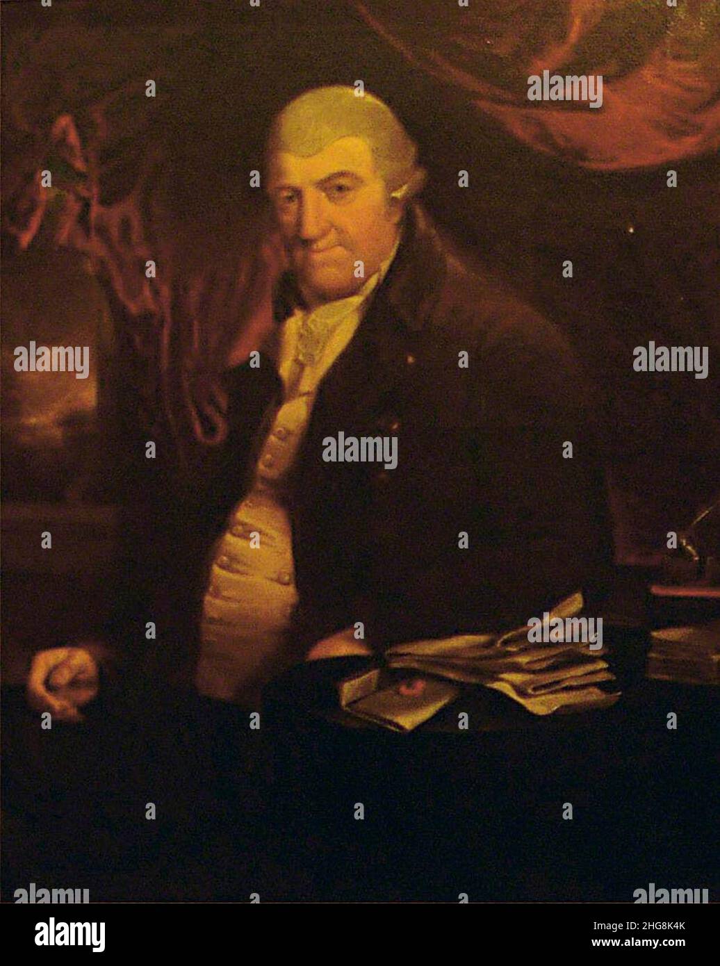 Sir Thomas Slingsby by Anon Stock Photo - Alamy