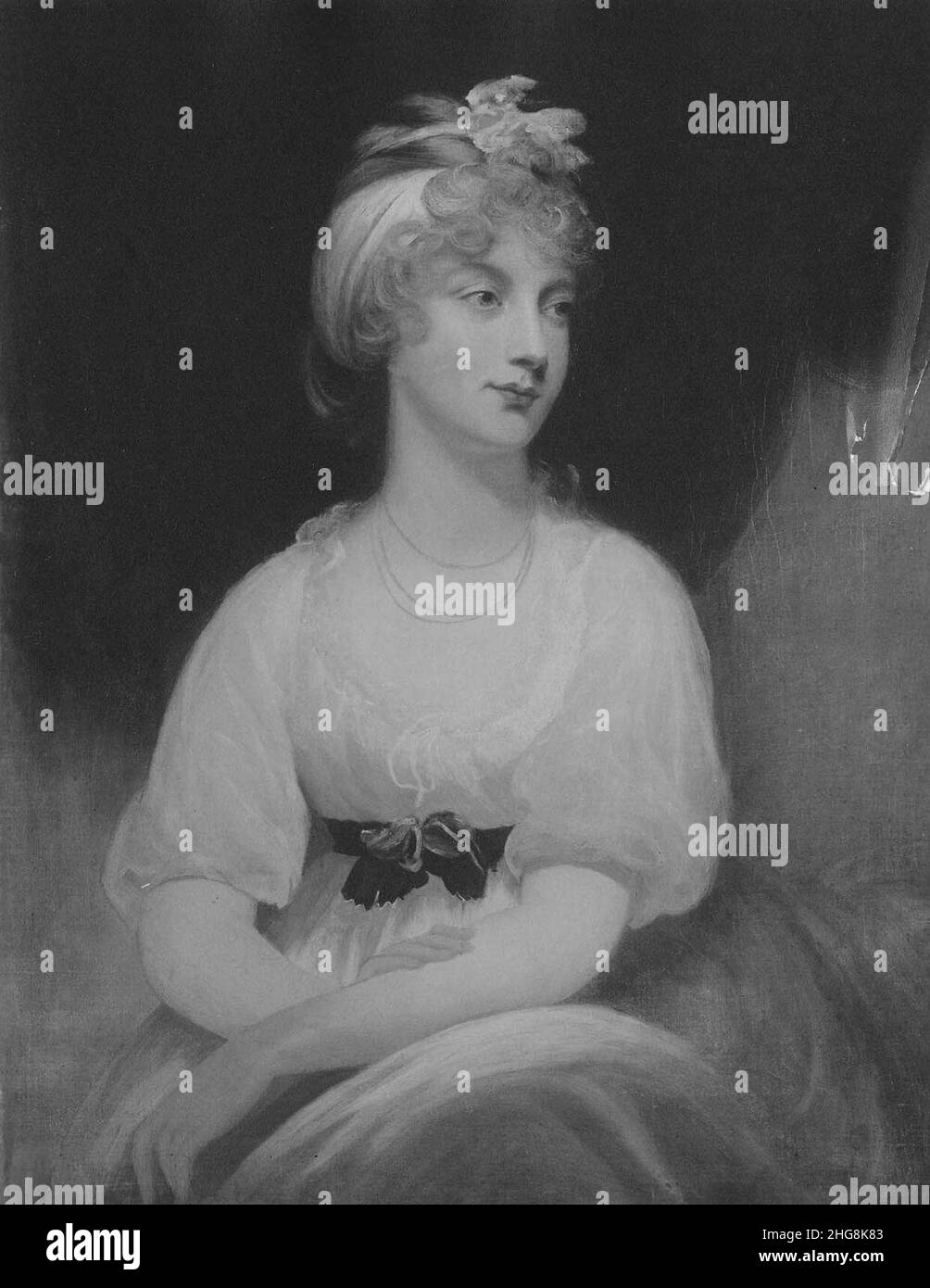 Sir William Beechey - Princess Amelia Stock Photo - Alamy