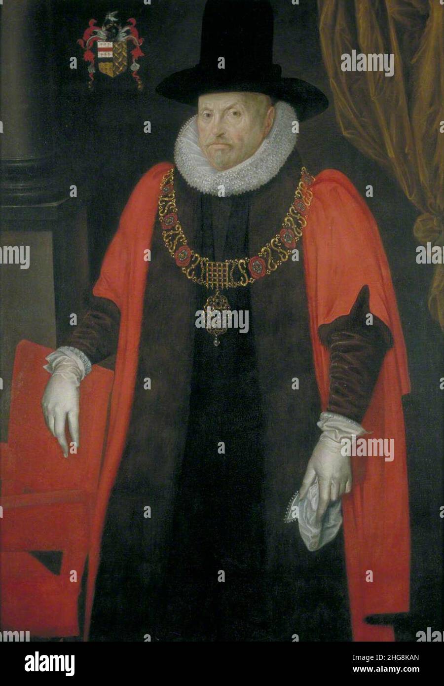 Sir William Craven (c.1548–1618), Lord Mayor of London (1610 Stock ...