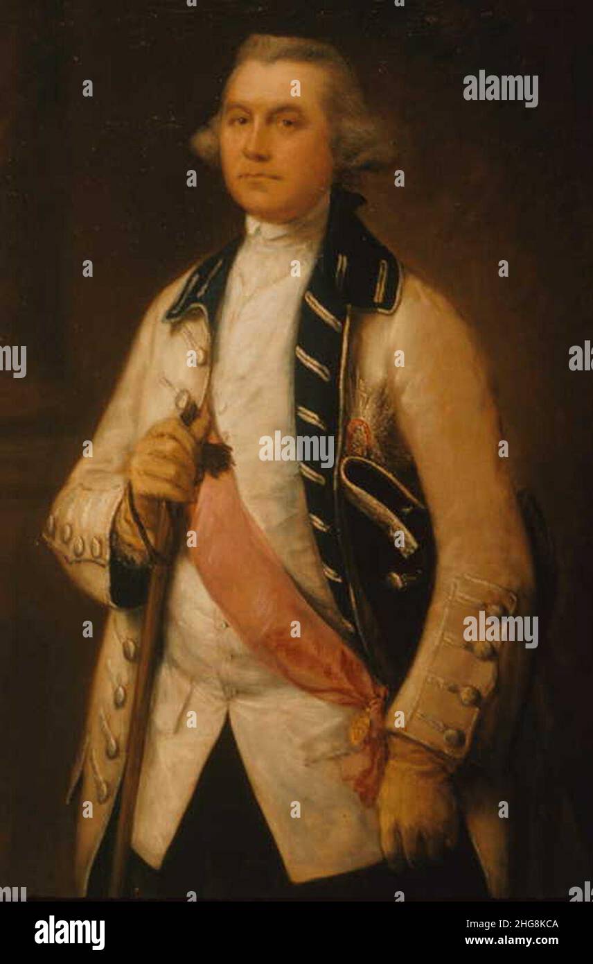 Sir William Draper KB Stock Photo - Alamy