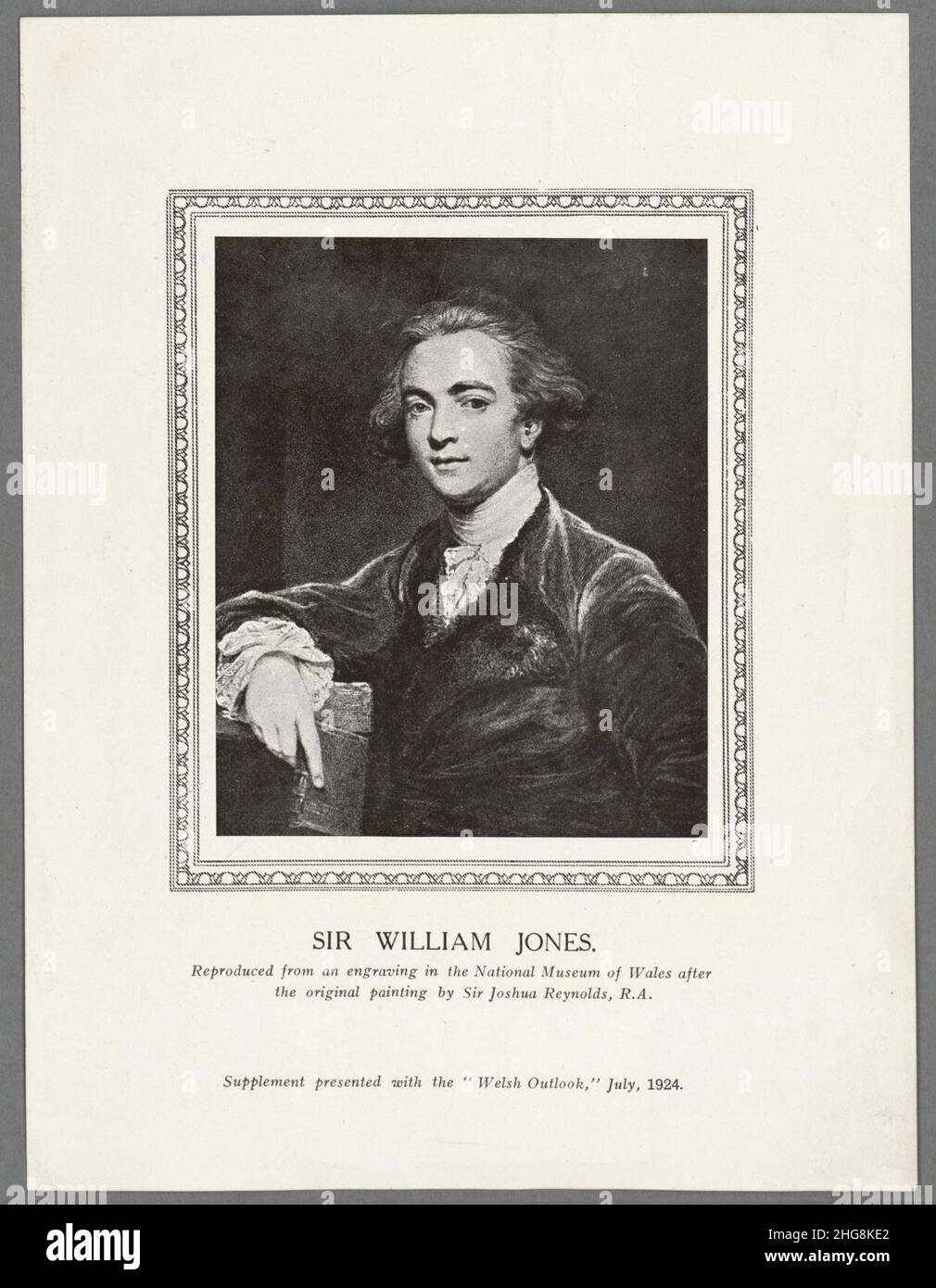 Sir William Jones (5227627 Stock Photo - Alamy