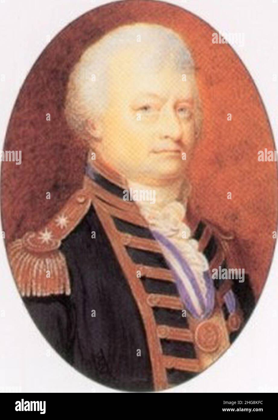 Sir William Parker, 1st Baronet, of Harburn Stock Photo - Alamy