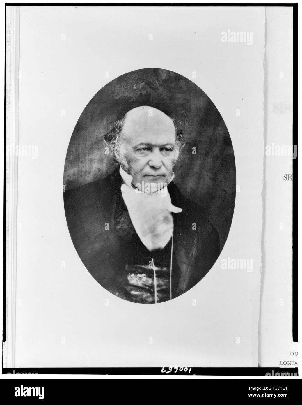 Sir William Rowan Hamilton, head-and-shoulders portrait, facing ...