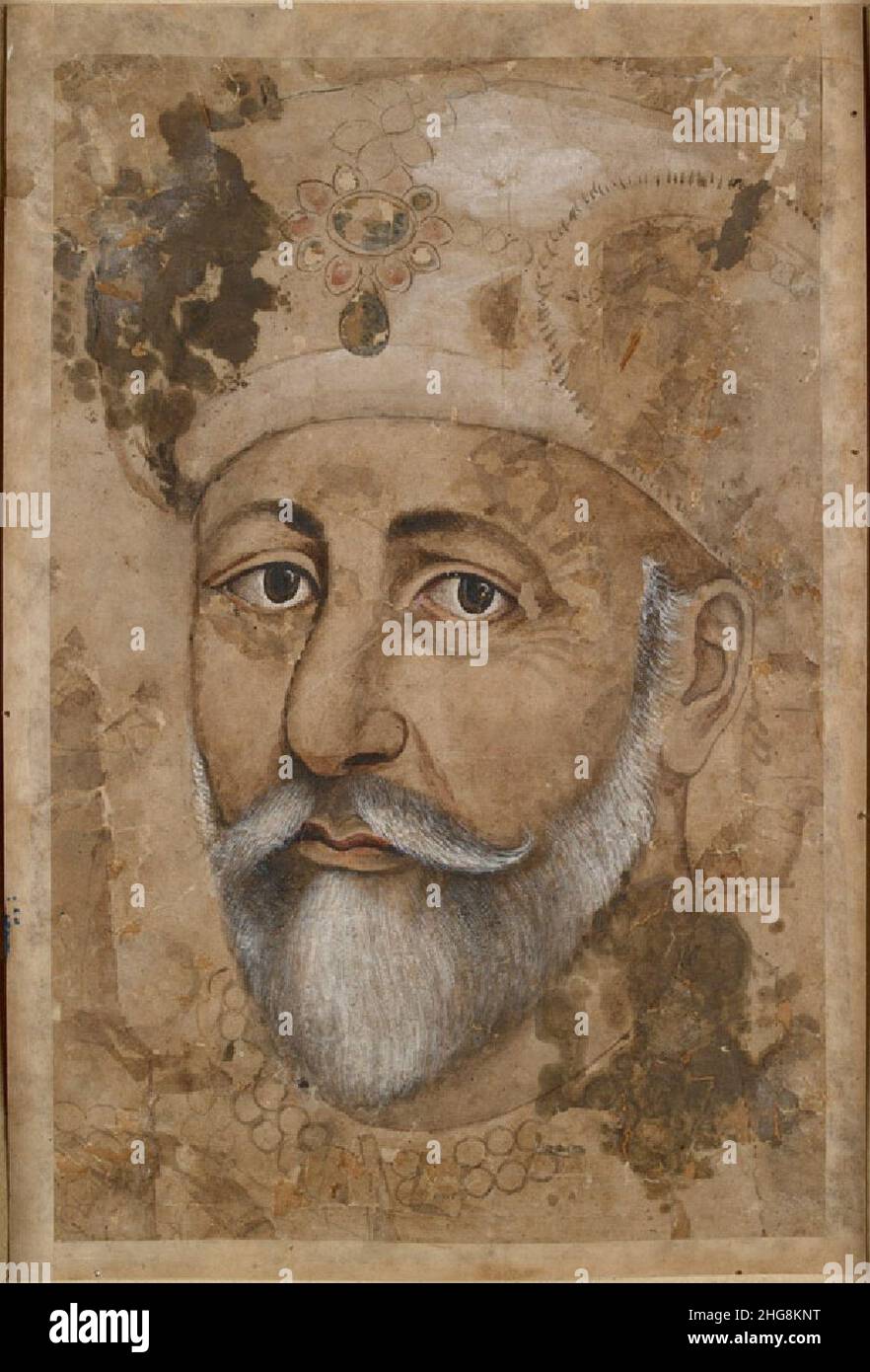 Sirajuddin Muhammad Bahadur Shah II Stock Photo - Alamy