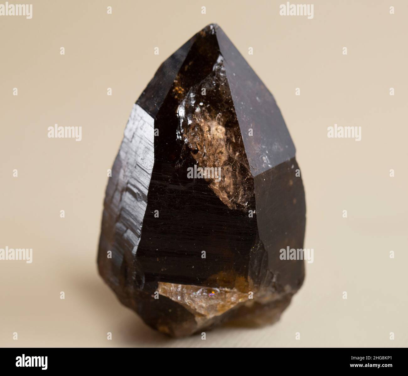 smoky, mineral specimen stone rock geology gem crystal Stock Photo - Alamy