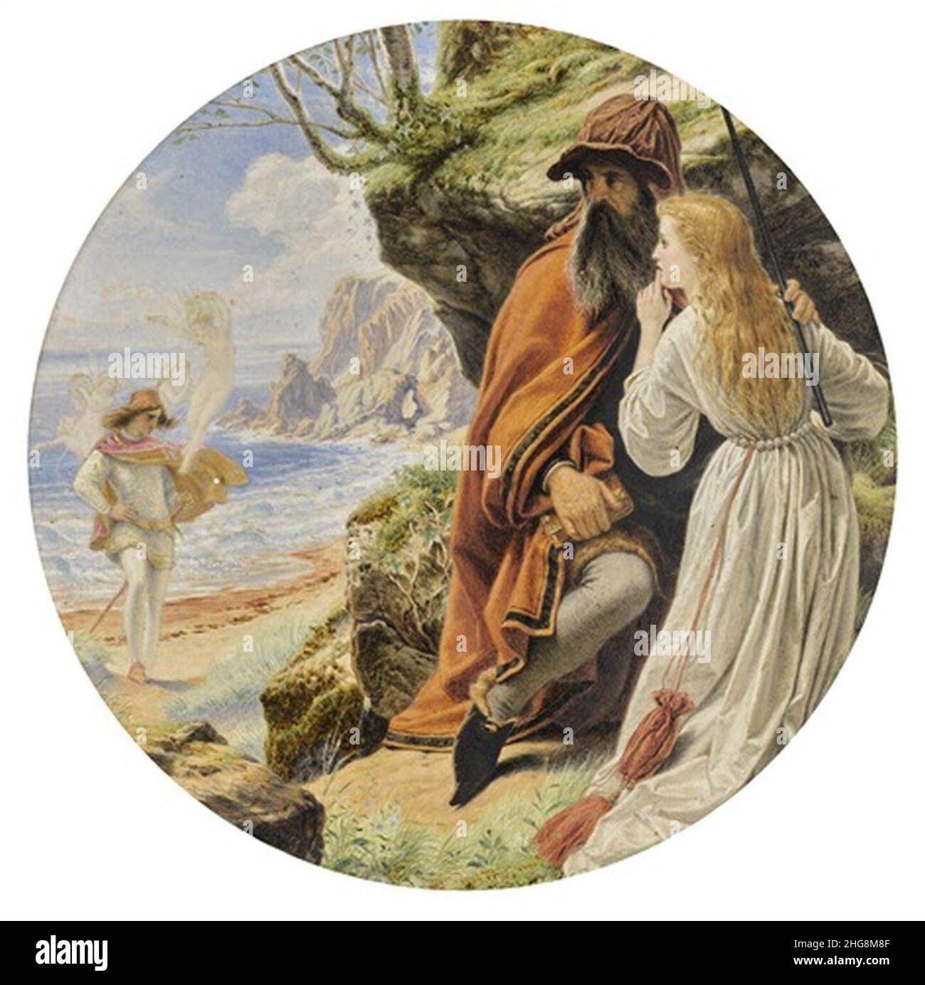 Prospero and miranda Cut Out Stock Images & Pictures - Alamy