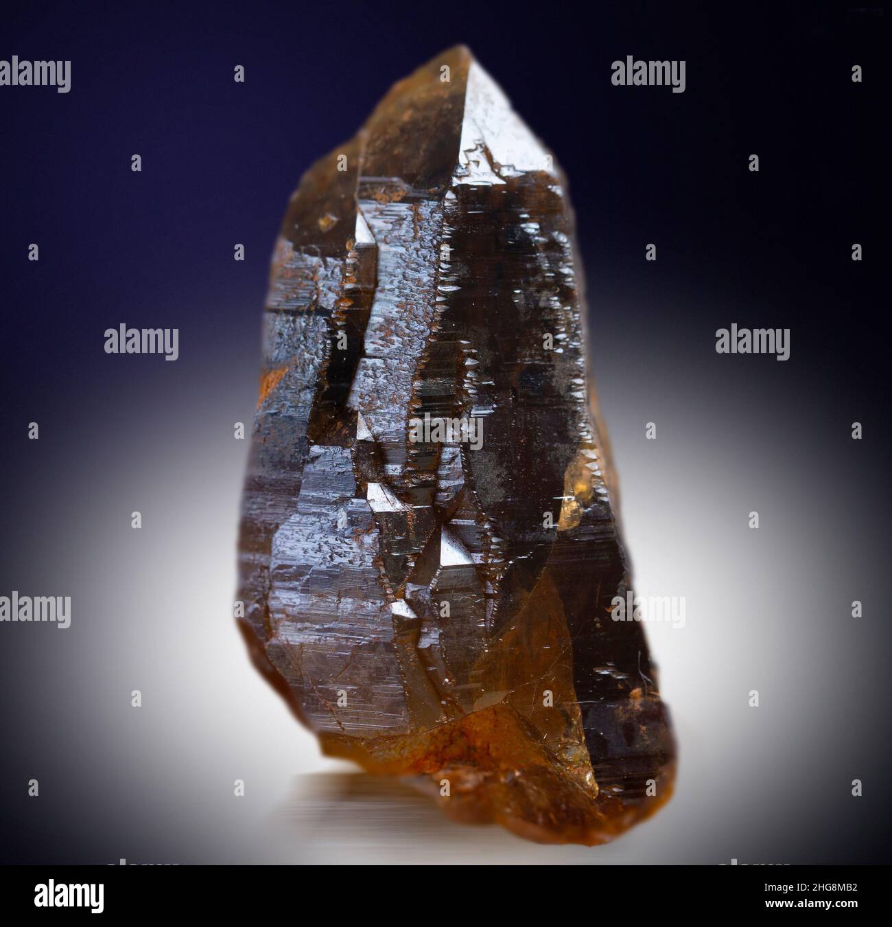 smoky, mineral specimen stone rock geology gem crystal Stock Photo - Alamy