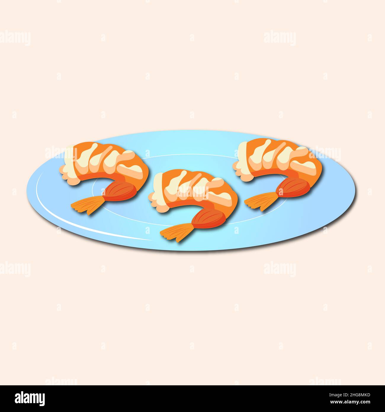 Cartoon shrimp hi-res stock photography and images - Alamy