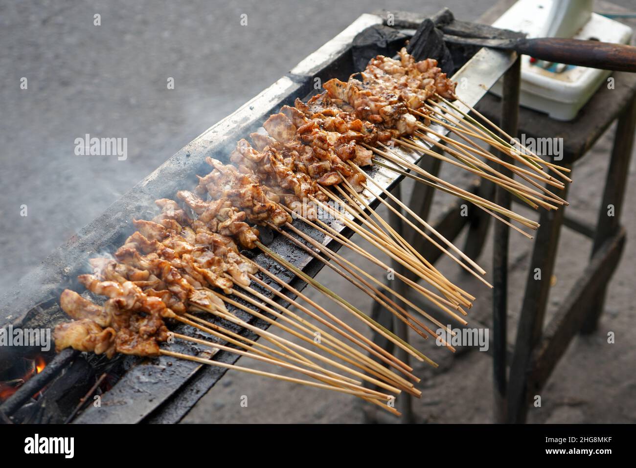 Sate or satay or sometimes written satai is food made from pieces of ...