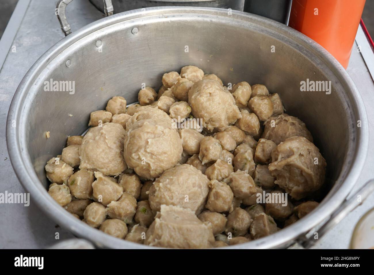 Bakso or baso is an Indonesian meatball, or a meat paste made from beef ...