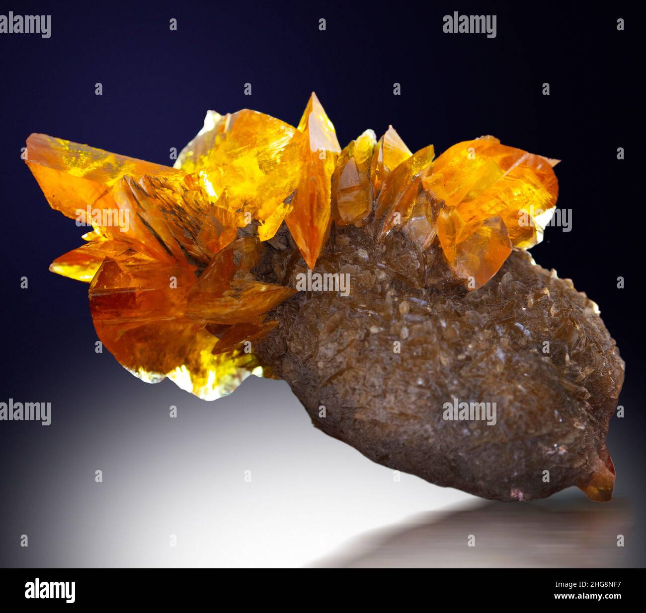 celestite,mineral specimen stone rock geology gem crystal Stock Photo ...