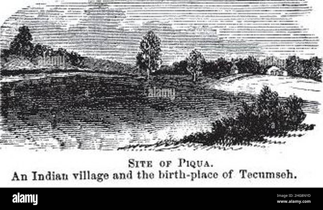 Site of Piqua Stock Photo - Alamy