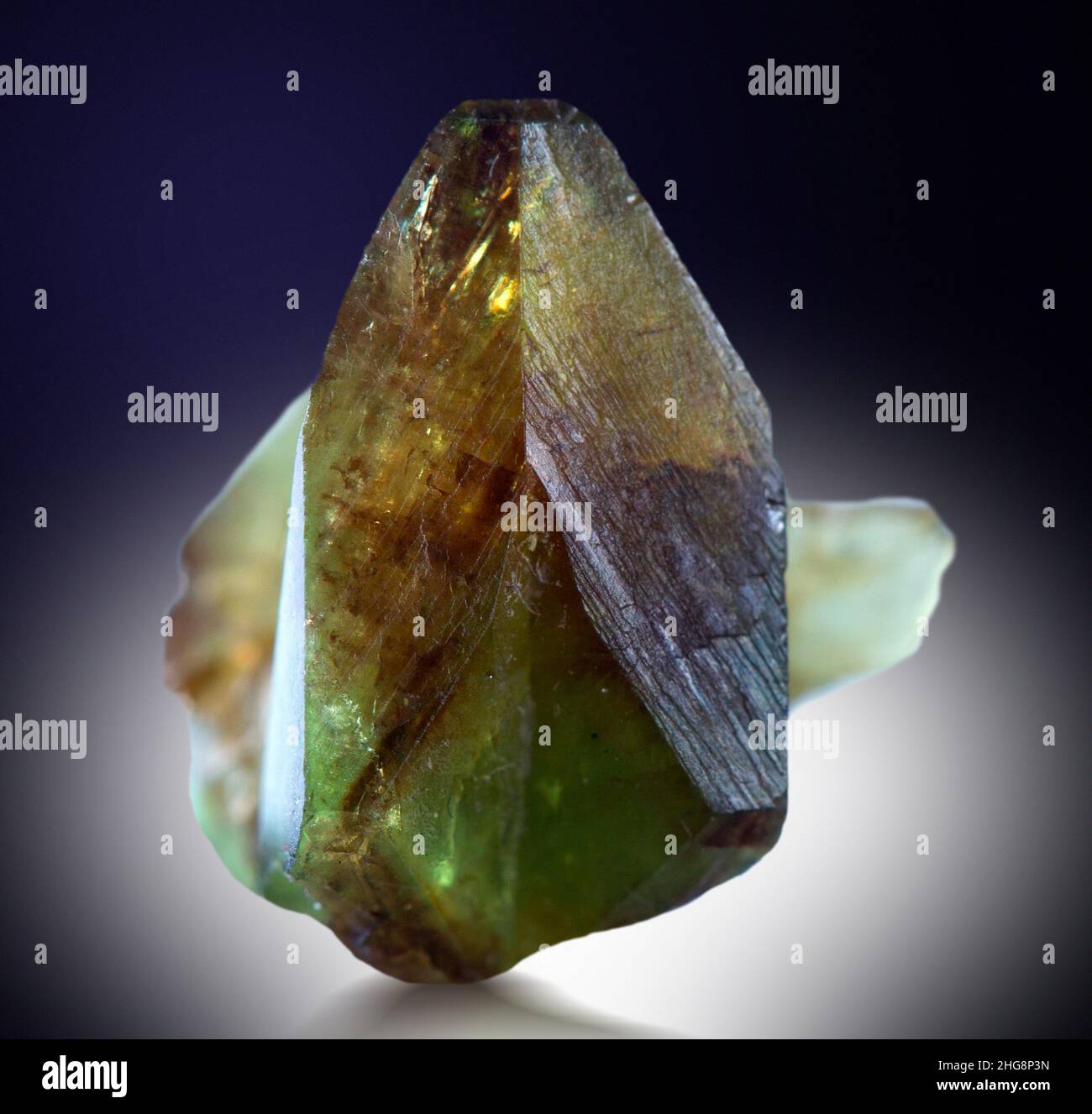 sphene mineral specimen stone rock geology gem crystal Stock Photo - Alamy