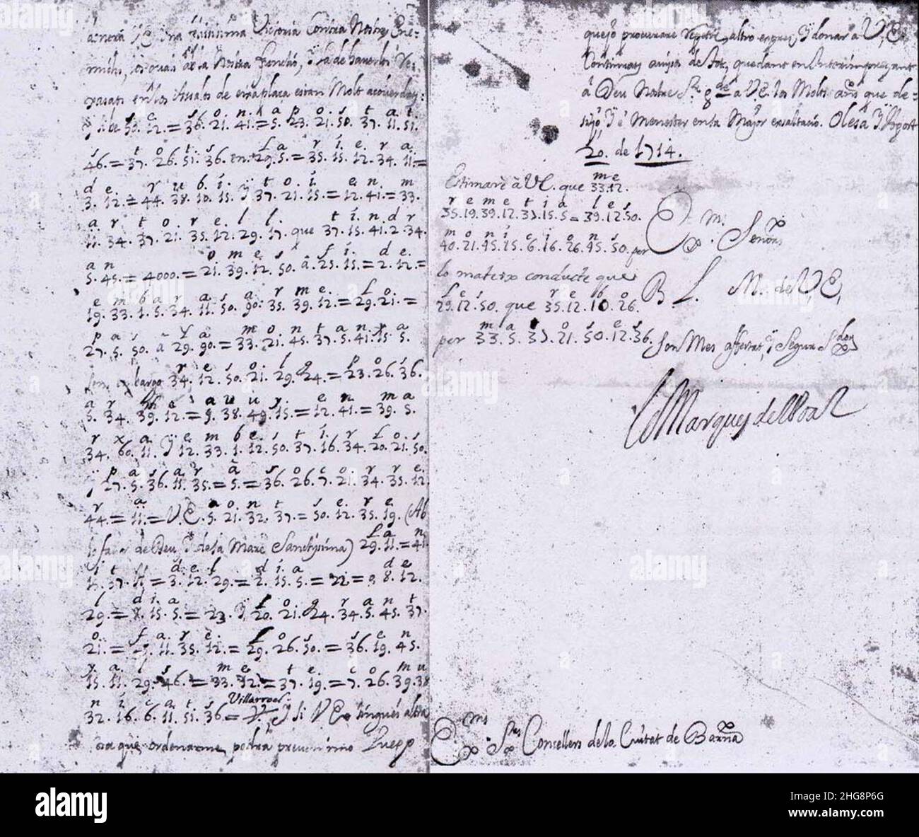 Cifrado hi-res stock photography and images - Alamy