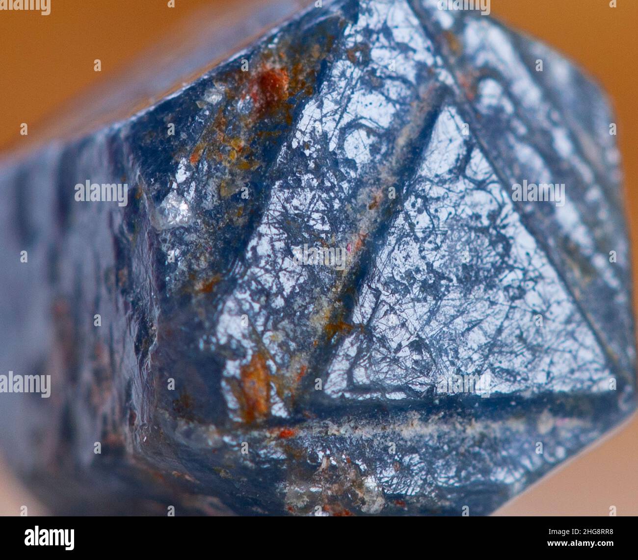 sapphire mineral specimen stone rock geology gem crystal Stock Photo ...