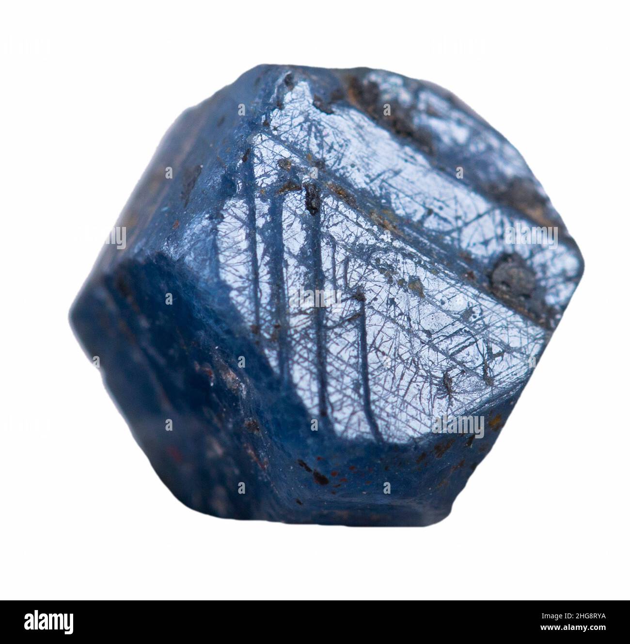 sapphire mineral specimen stone rock geology gem crystal Stock Photo ...