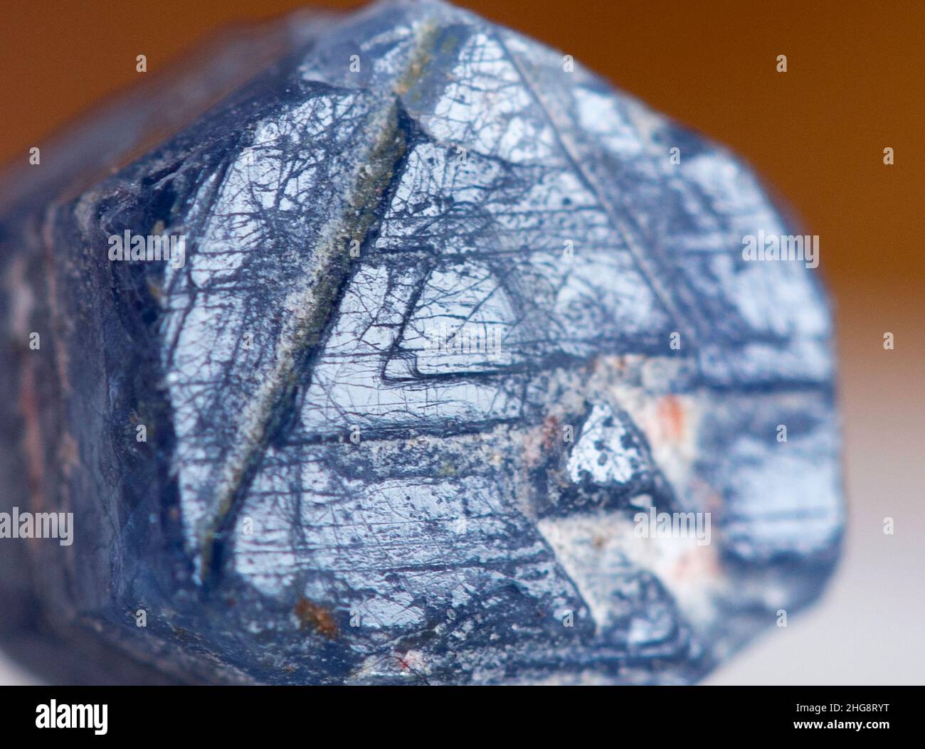 sapphire mineral specimen stone rock geology gem crystal Stock Photo ...