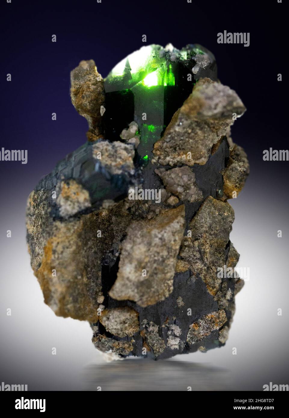 vivianite mineral specimen stone rock geology gem crystal Stock Photo ...