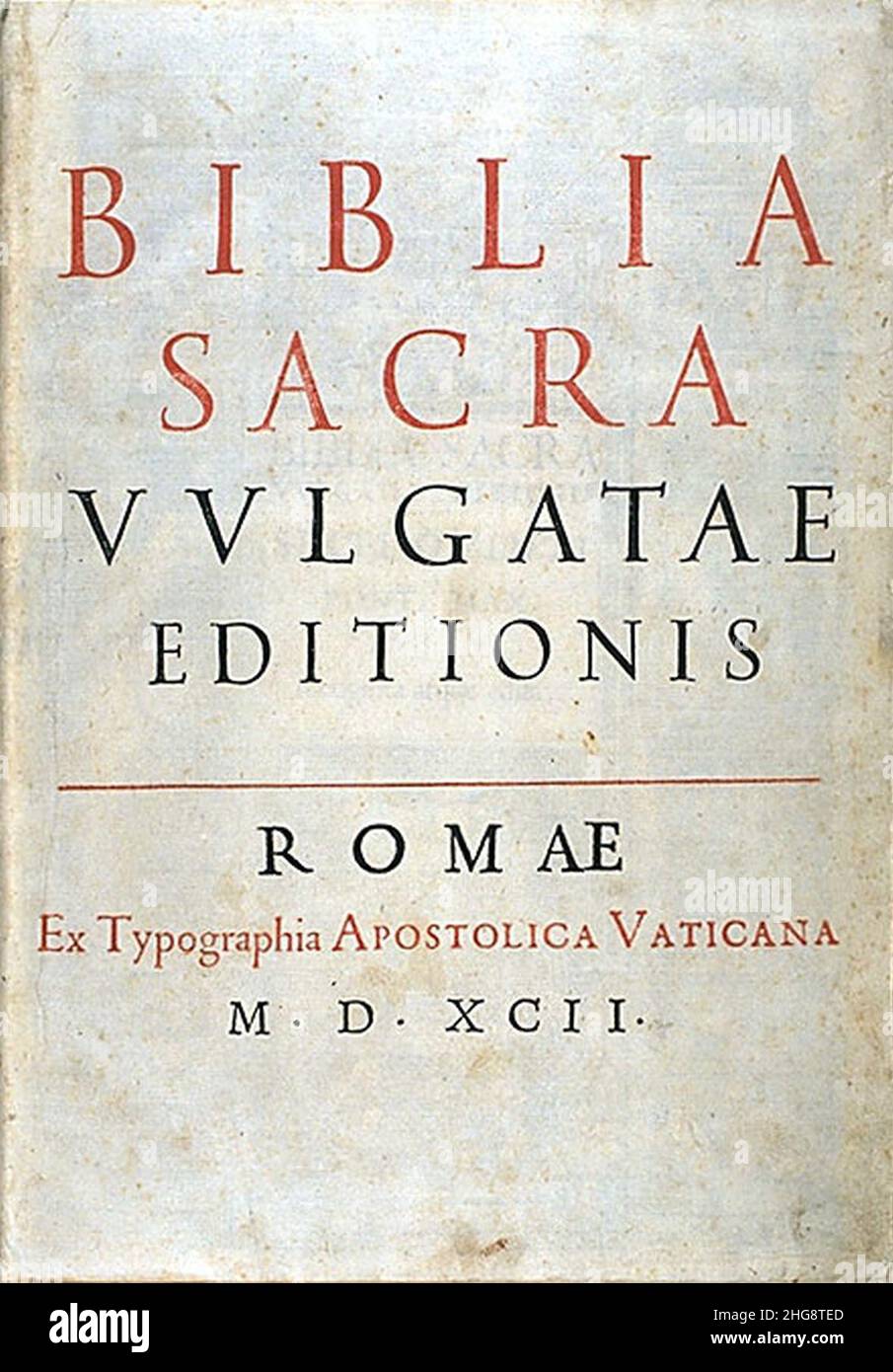 The vulgate hi-res stock photography and images - Alamy