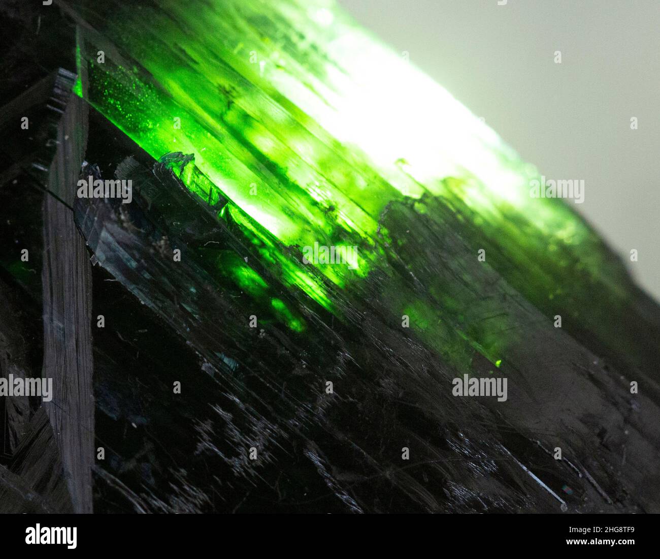 vivianite mineral specimen stone rock geology gem crystal Stock Photo ...