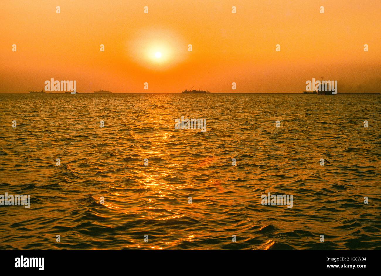 Sunset on Manila Bay in the Philippines. One of the most popular ...