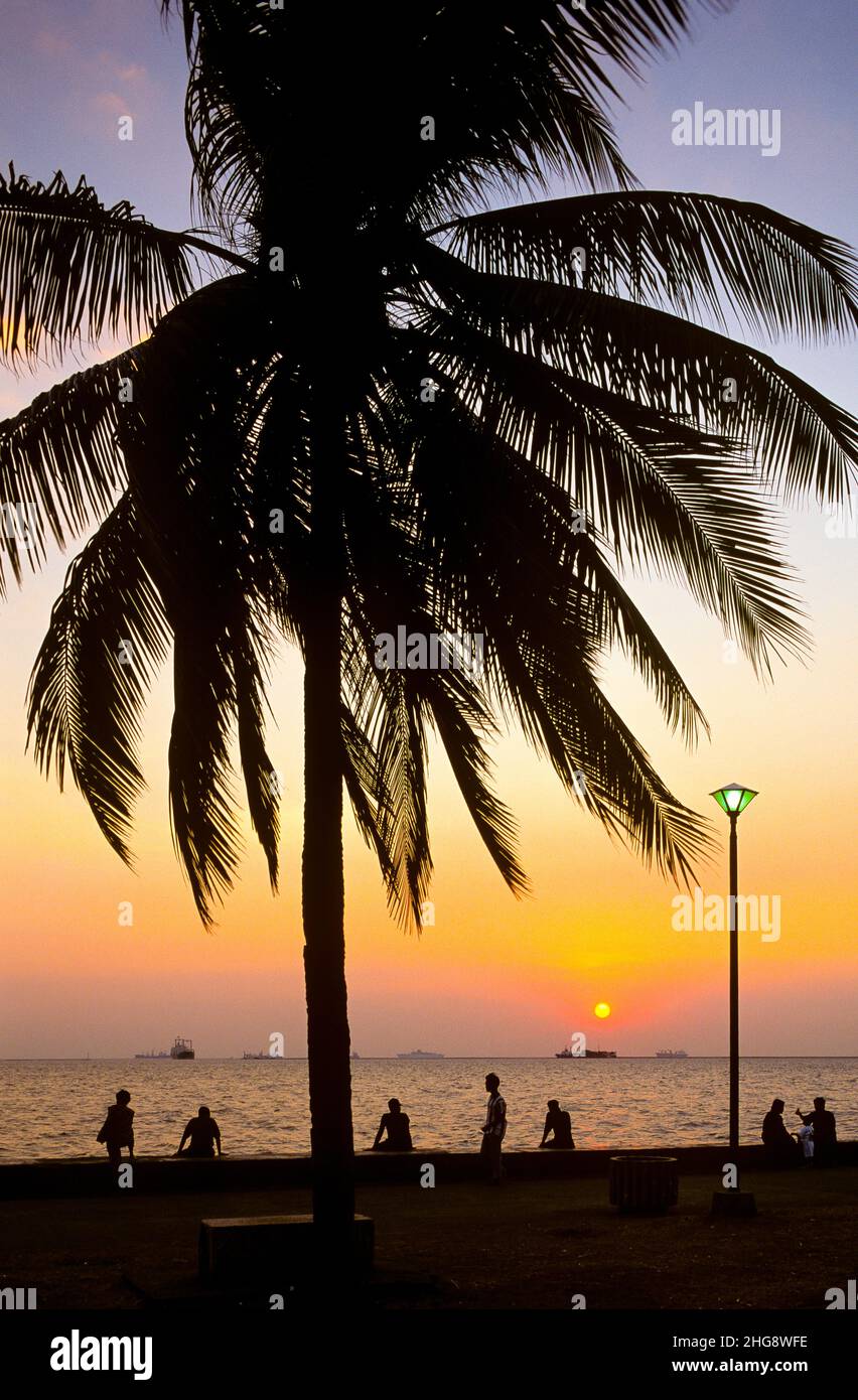 Sunset on Manila Bay in the Philippines. One of the most popular ...