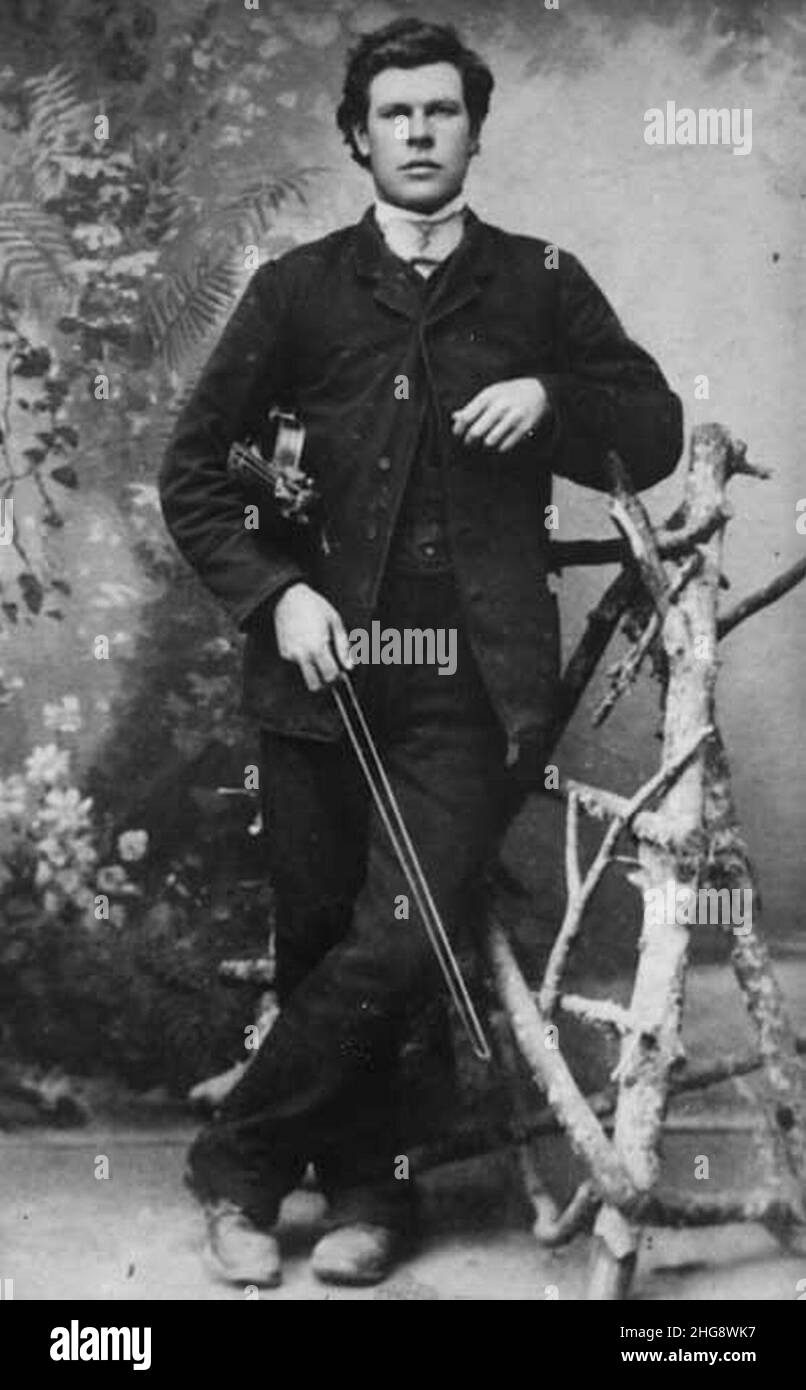 Sjur Helgeland by Hulda Marie Bentzen Stock Photo - Alamy