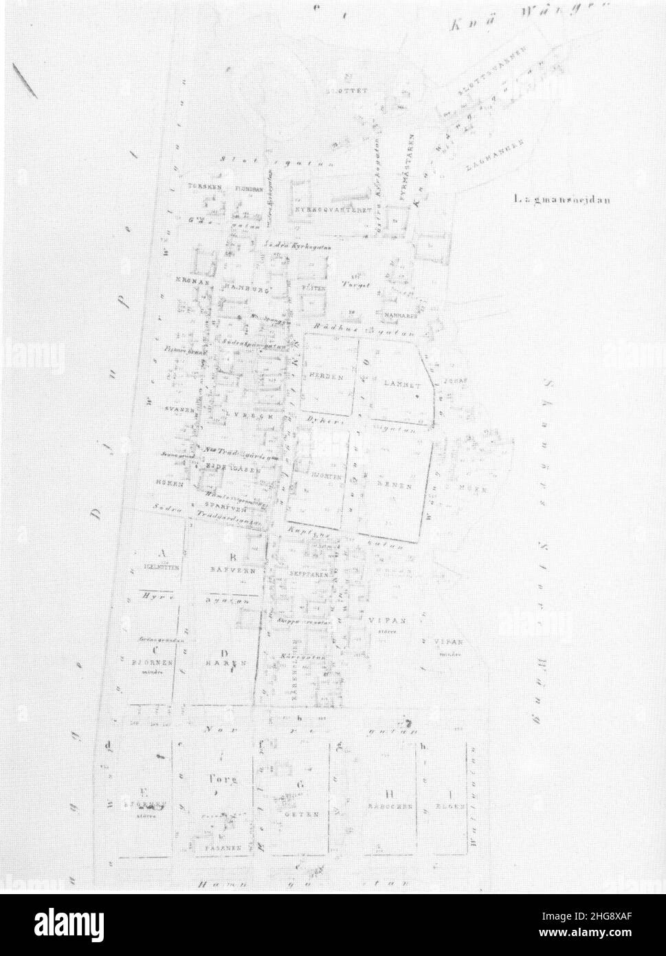 Stadsplan Cut Out Stock Images & Pictures - Alamy