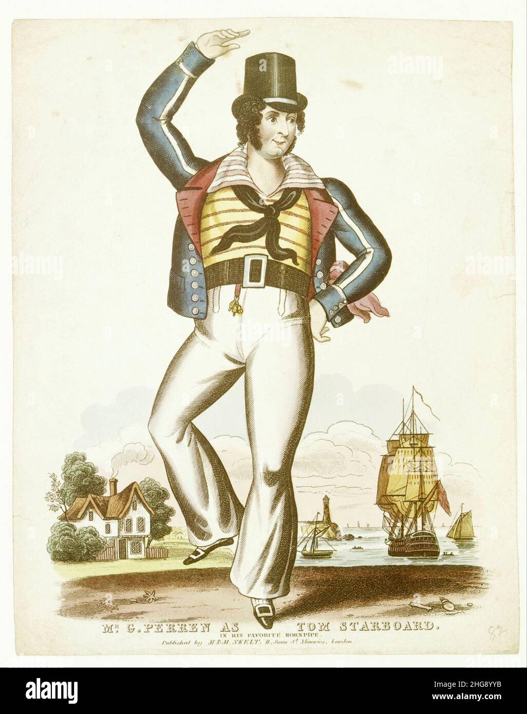 Skelt, Martin and Matthew - theatrical portrait - Mr G.Perren as Tom ...